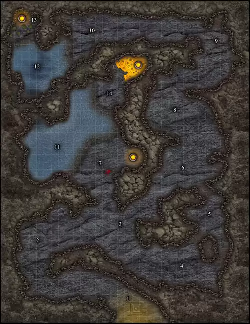 VTT Map Set - #054 Dragon's Lair - Paths to Adventure | Big Book of ...