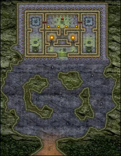VTT Map Set - #060 Medusa Warren - Paths to Adventure | Big Book of ...