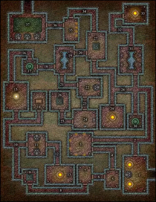 VTT Map Set - #104 Passage to the Feyrealm - Paths to Adventure | Big ...