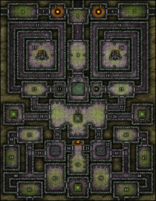 VTT Map Set - #111 Something Wicked This Way Comes - Paths to Adventure ...