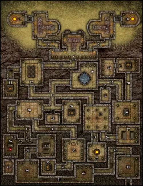 VTT Map Set - #119 Kaz Mordin: Heart of the Mountain - Paths to ...