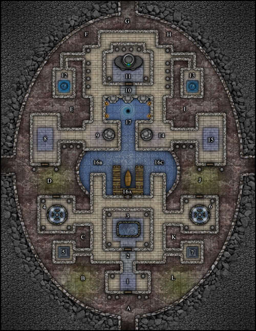 VTT Map Set - #120 Poseidon’s Gateway - Paths to Adventure | Big Book ...