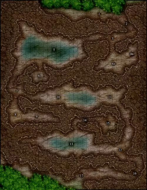 VTT Map Set - #139 Underhill - Paths to Adventure | Big Book of Maps ...