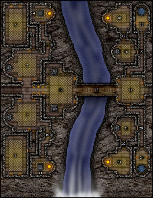 VTT Map Set - #142 Stonekeep Falls - Paths to Adventure | Big Book of ...