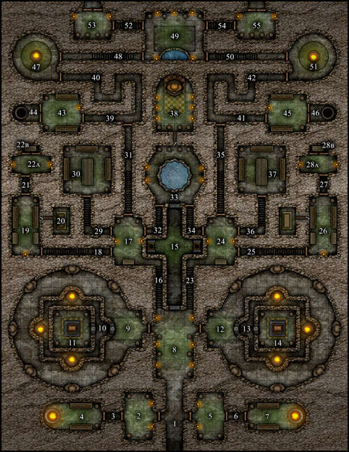 VTT Map Set - #168 The Dwarf King's Stash - Paths to Adventure | Big ...