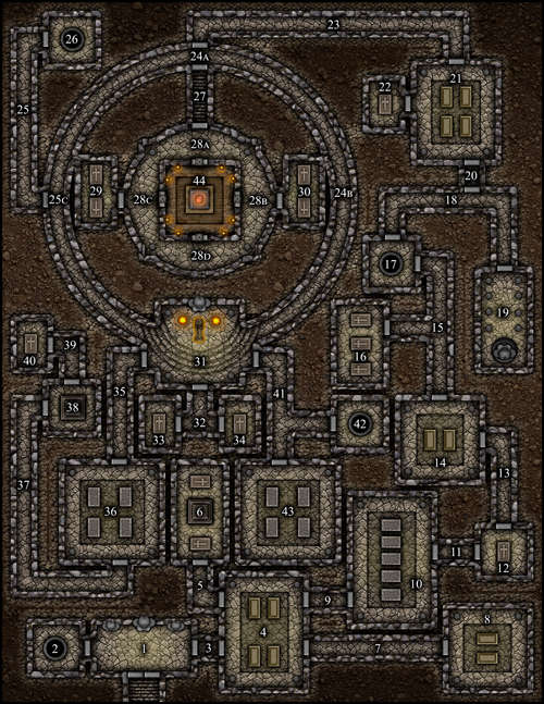 VTT Map Set - #180 Phylactery of the Madam Lich - Paths to Adventure ...