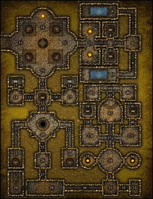 VTT Map Set - #182 The Place of Forgetting - Paths to Adventure | Big ...