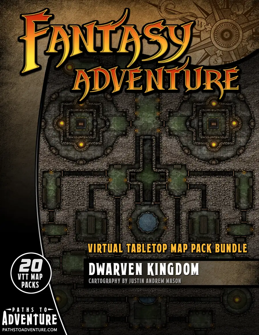 VTT Bundle: Dwarven Kingdom [BUNDLE] - Paths to Adventure | Big Book of ...