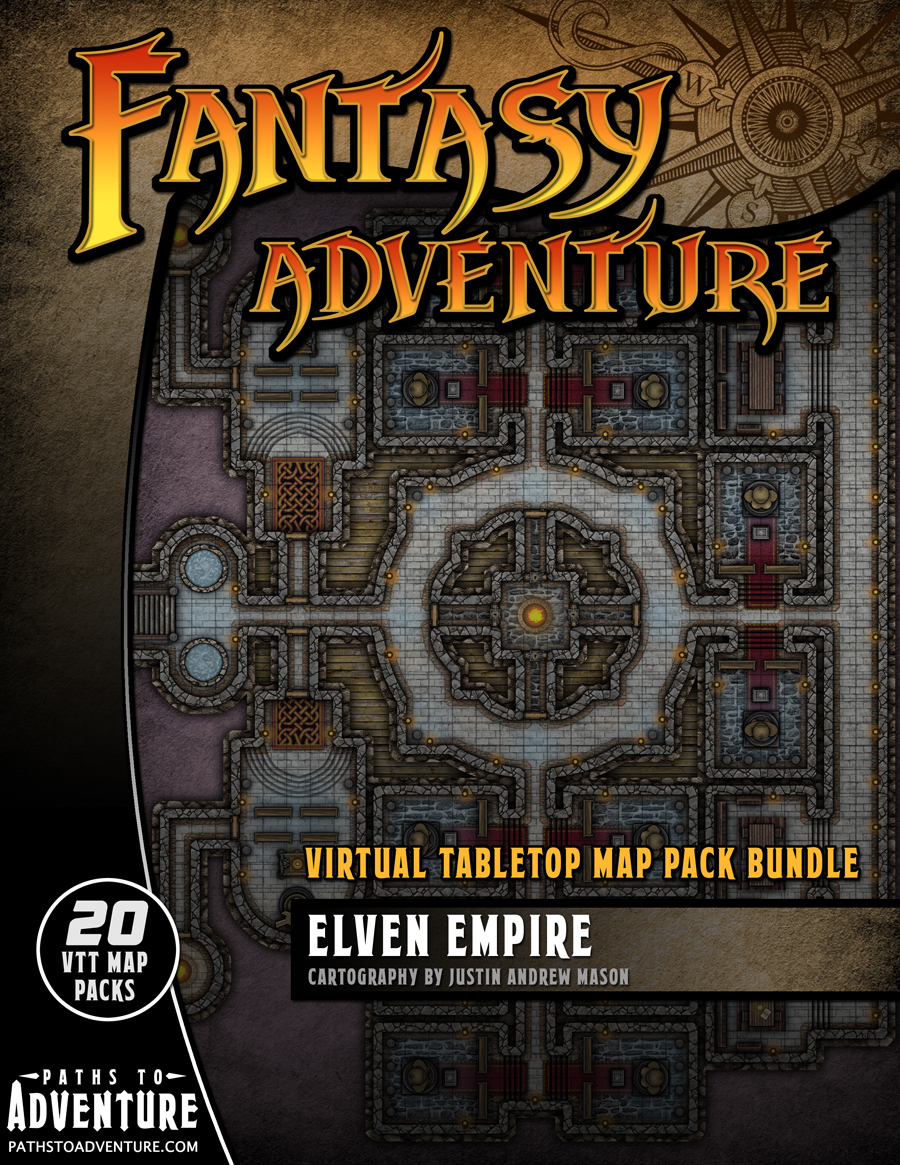 VTT Bundle: Elven Empires [BUNDLE] - Paths to Adventure | Big Book of ...