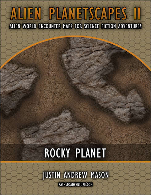 Alien Planetscapes II: Rocky Planet - Paths to Adventure | Space VTT ...