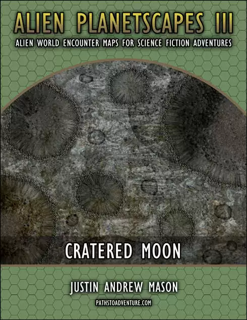Alien Planetscapes III: Cratered Moon - Paths to Adventure | Space VTT ...