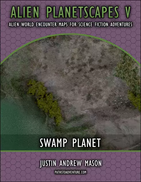 Alien Planetscapes V: Swamp Planet - Paths to Adventure | Space VTT Set ...