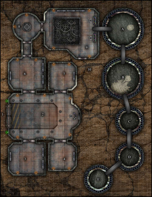 VTT Map Set - #234 Hydrocarbon Fuel Refinery - Paths to Adventure | Big ...