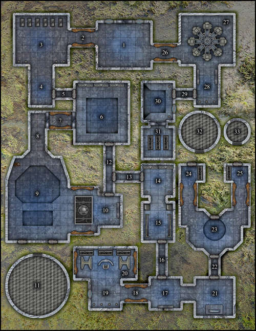 VTT Map Set - #247 Abandoned Communications Relay - Paths to Adventure ...