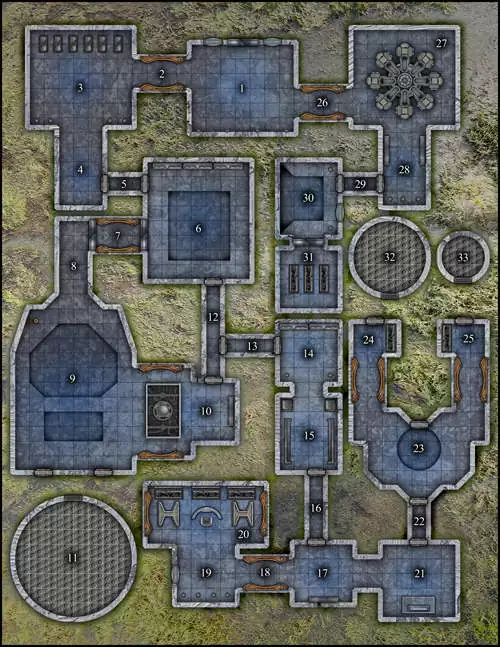 VTT Map Set - #247 Abandoned Communications Relay - Paths to Adventure ...