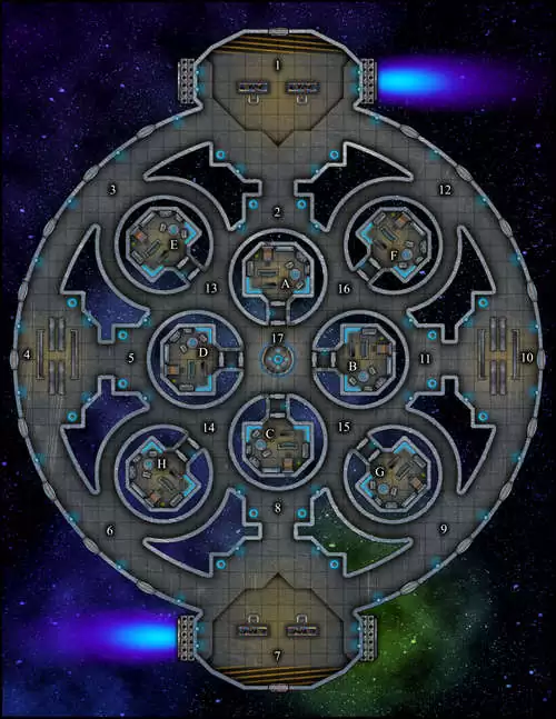 VTT Map Set - #253 Sekiz 3 Gyrostation - Paths to Adventure | Big Book ...