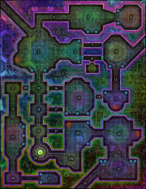 VTT Map Set - #255 Cyberealm the VR Nexus - Paths to Adventure | Big ...