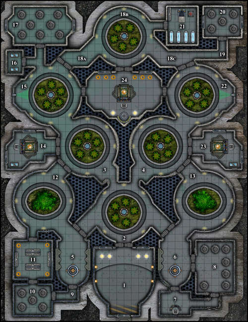 VTT Map Set - #257 Greenstock Farm Station - Paths to Adventure | Big ...