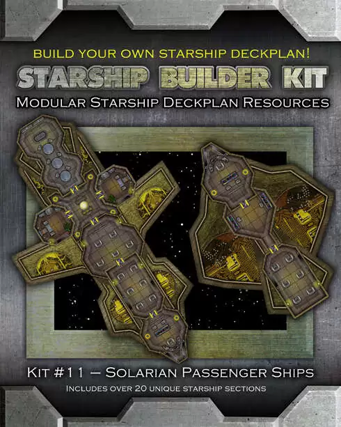 Starship Builder Kit: #11 - Solarian Passenger Ships - Paths to ...