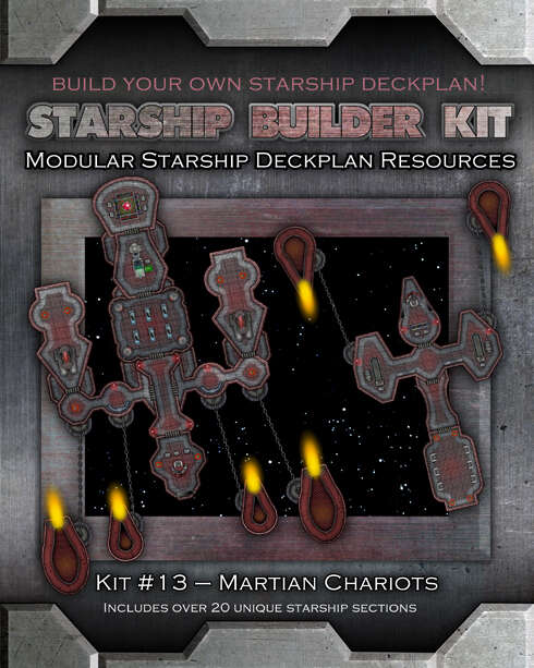 Starship Builder Kit: #13 - Martian Chariots - Paths to Adventure ...