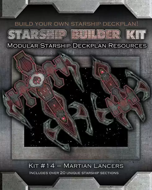 Starship Builder Kit: #14 - Martian Lancers - Paths to Adventure ...