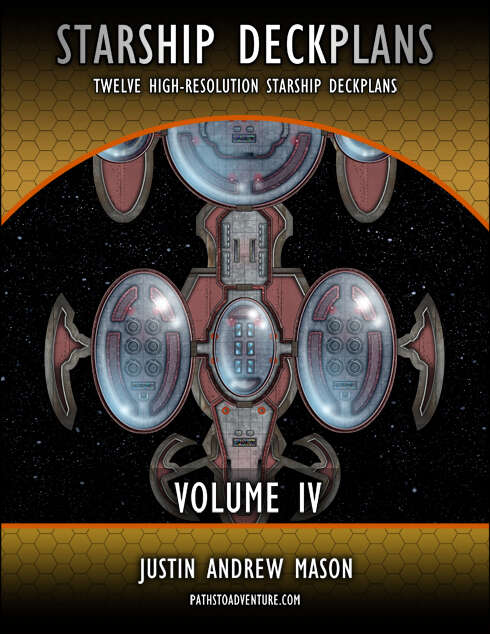 Starship Deckplans IV - Paths to Adventure | Space VTT Set | DriveThruRPG