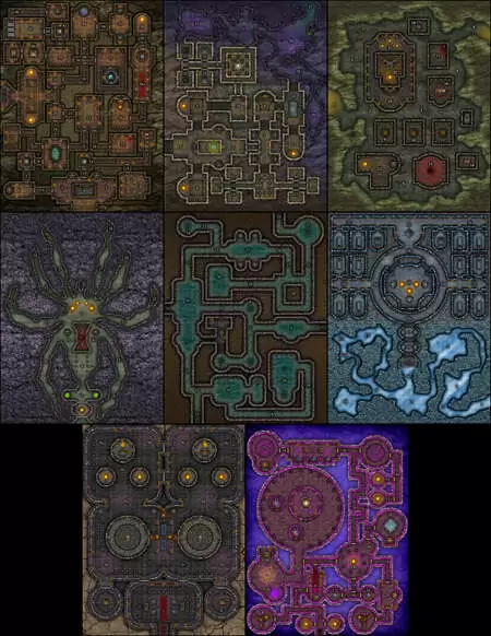 DC Fantasy Map Pack - Paths to Adventure | DriveThruRPG