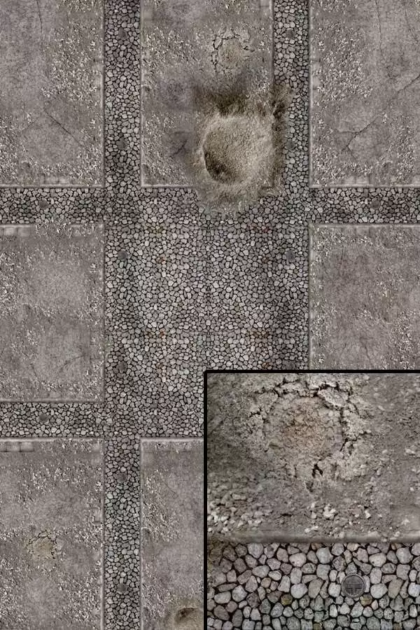 Sci-Fi Urban Game Mat 6x4 - 3SIXES | MATS | DriveThruRPG