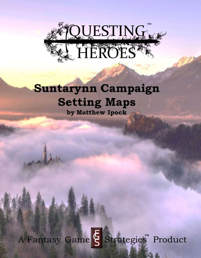 Questing Heroes Suntarynn Campaign Setting Maps - Fantasy Game ...