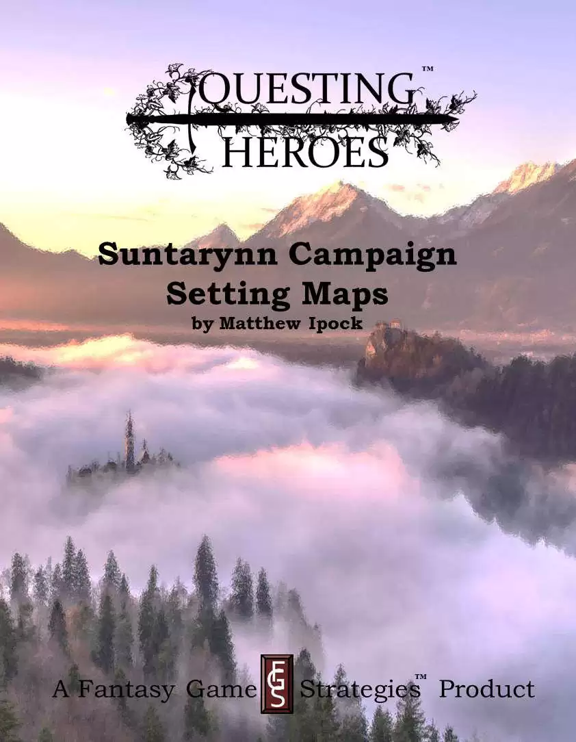 Questing Heroes Suntarynn Campaign Setting Maps - Fantasy Game ...