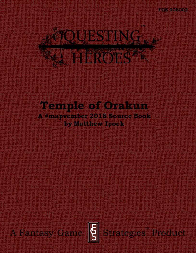 The Temple of Orakun - Fantasy Game Strategies | DriveThruRPG