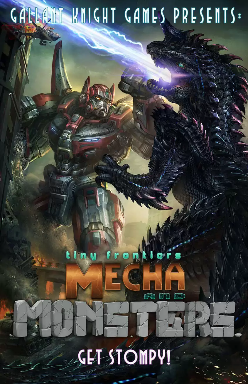 Tiny Frontiers: Mecha and Monsters: Pregen Cards - Gallant Knight Games ...