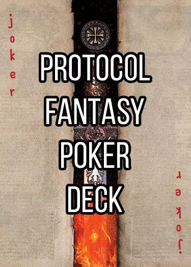 Protocol Games Custom Poker Deck 6 - Gallant Knight Games | Protocol ...