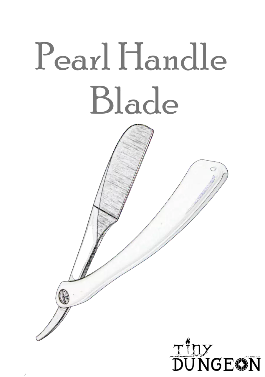 Pearl Handle Blade - Gallant Knight Games | Tiny Trove | Tibbius ...