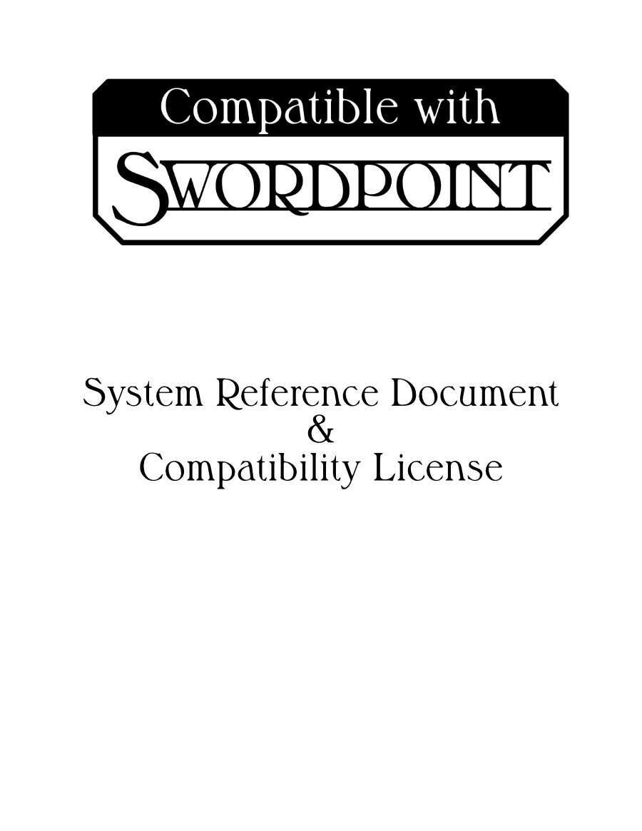 Swordpoint SRD & Compatibility License - Gallant Knight Games ...