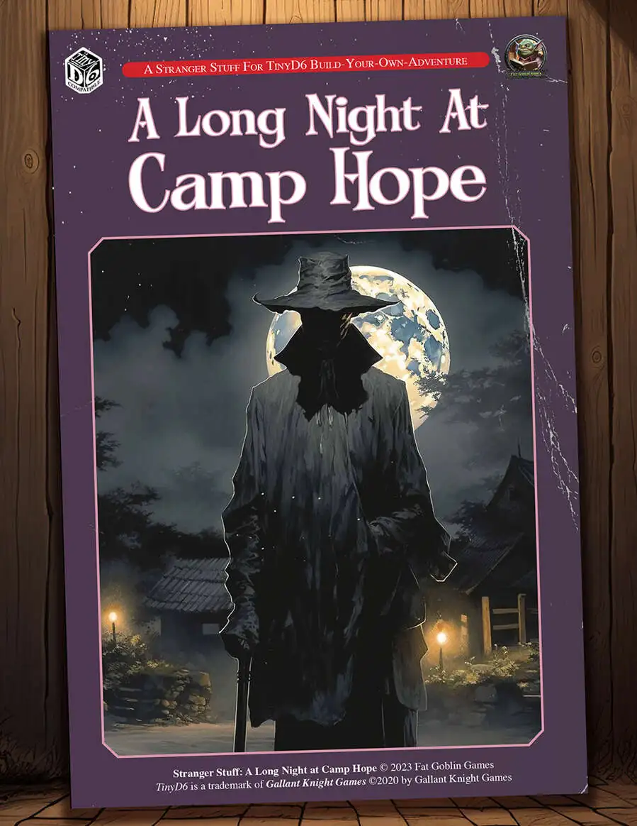 Stranger Stuff: A Long Night At Camp Hope (TinyD6) - Gallant Knight Games | Stranger Stuff ...