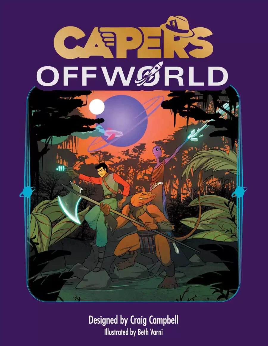 CAPERS Offworld - NerdBurger Games | CAPERS | DriveThruRPG