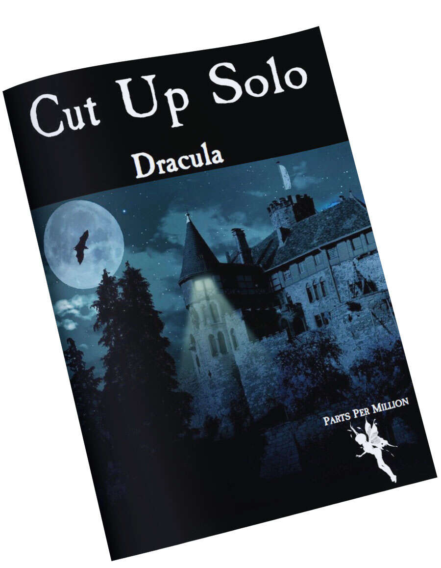 Cut Up Solo - Dracula - Parts Per Million | Solo Tools | DriveThruRPG