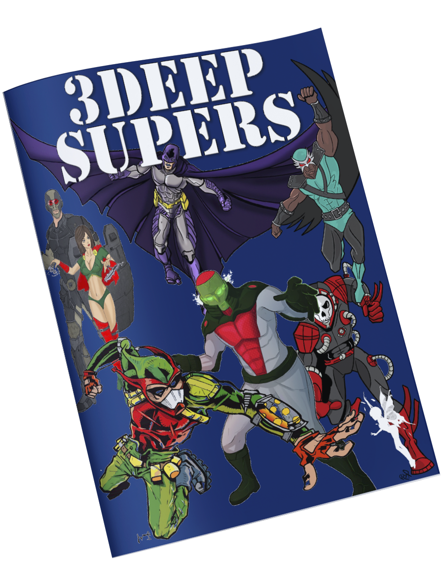 3Deep Supers - Parts Per Million | 3Deep | DriveThruRPG