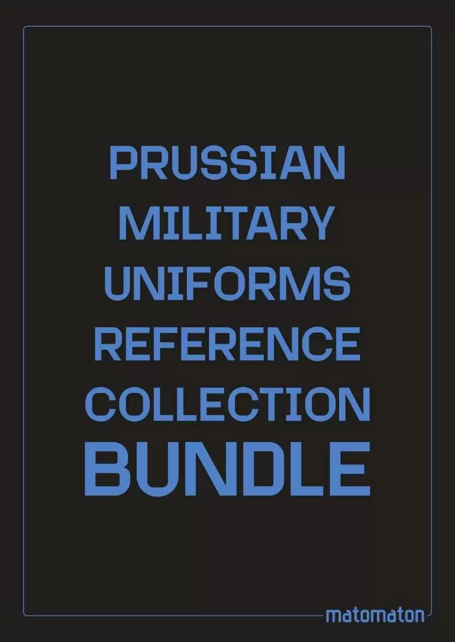 Prussia Military Uniforms Reference Collection [BUNDLE] - Matomaton ...