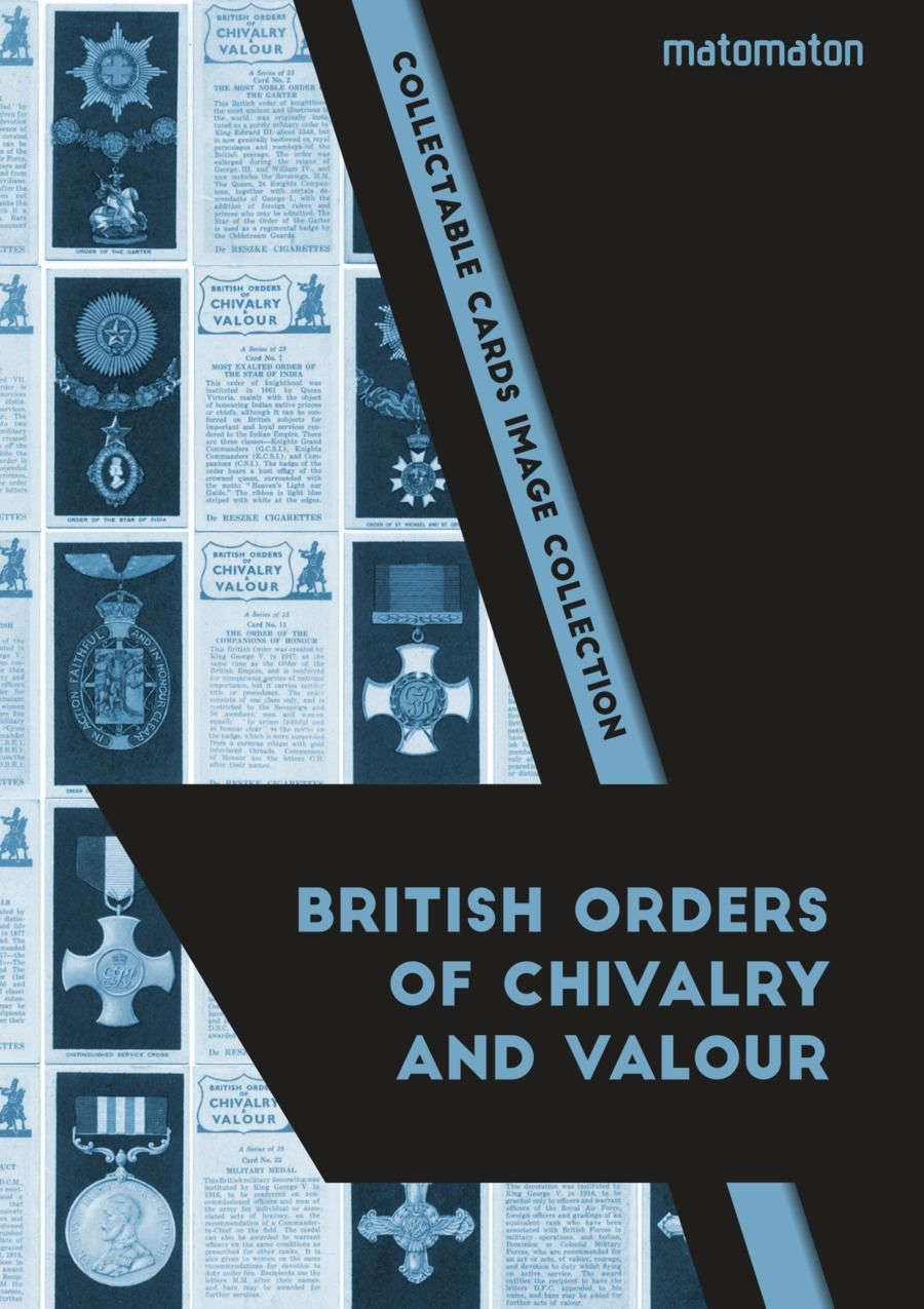 British Orders Of Chivalry And Valour Collectable Cards Image ...