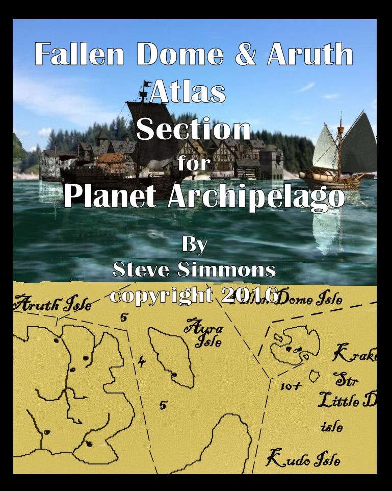 Fallen Dome Atlas Section for Planet Archipelago - Planet Archipelago ...