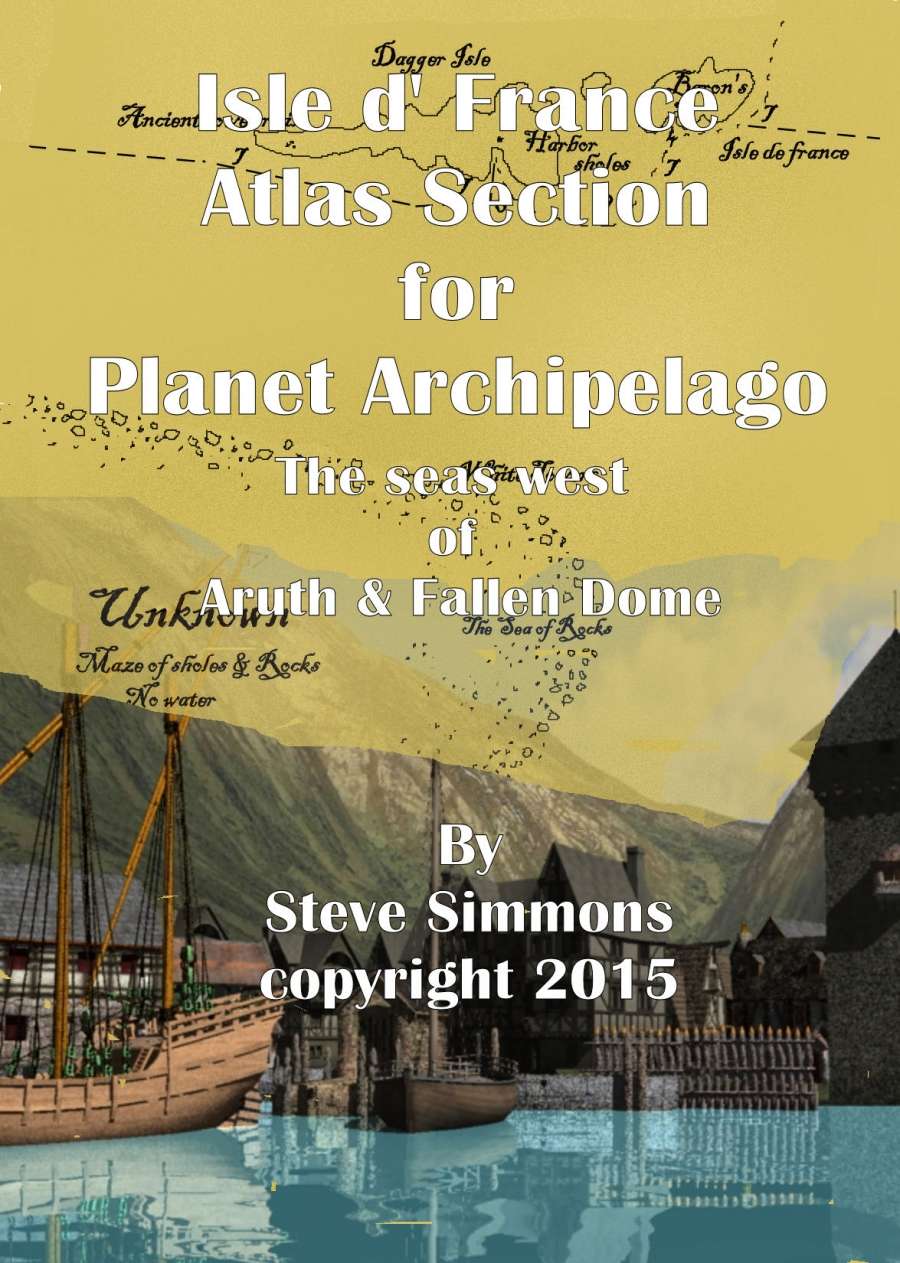 Isle d' France Atlas Section for Planet Archipelago - Planet ...