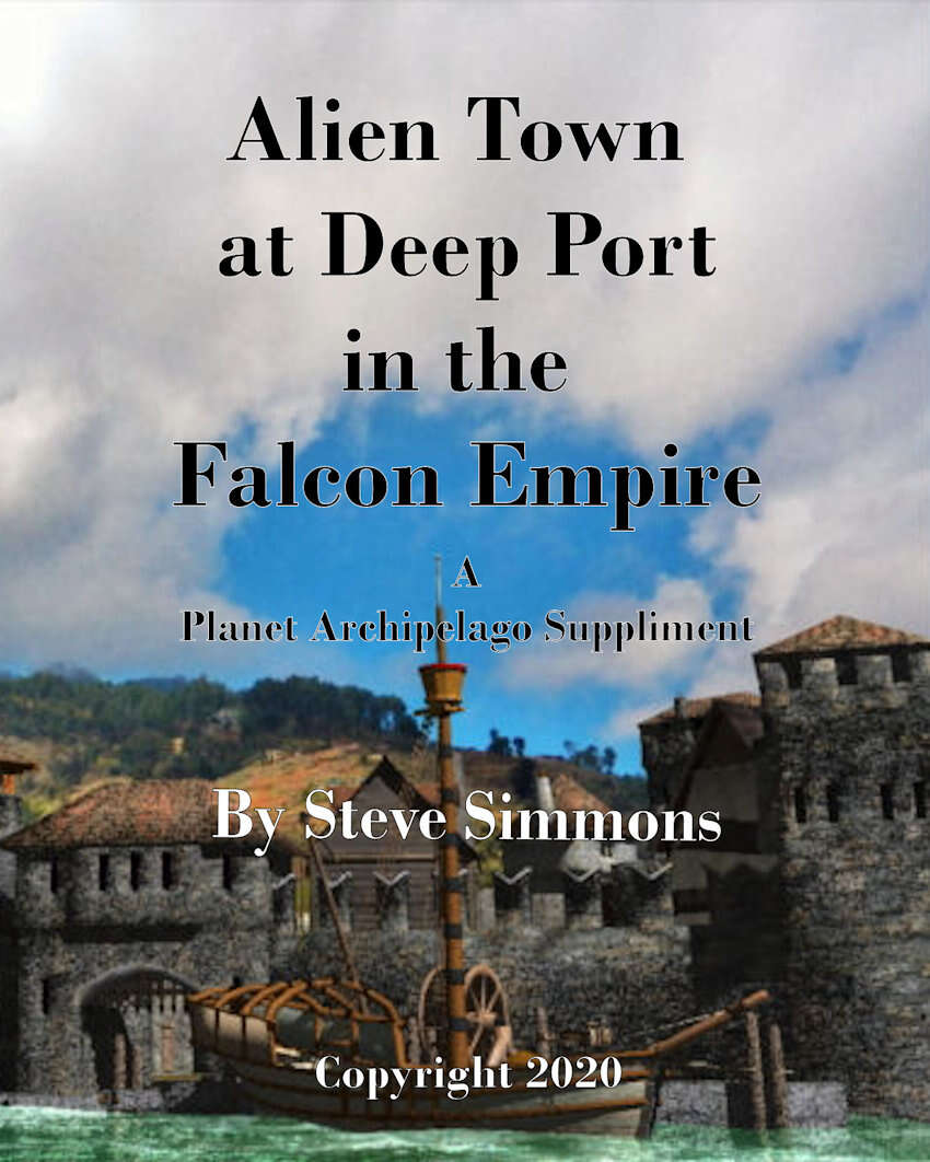 Alien Town at Deep Port in the Falcon Empire - Planet Archipelago ...
