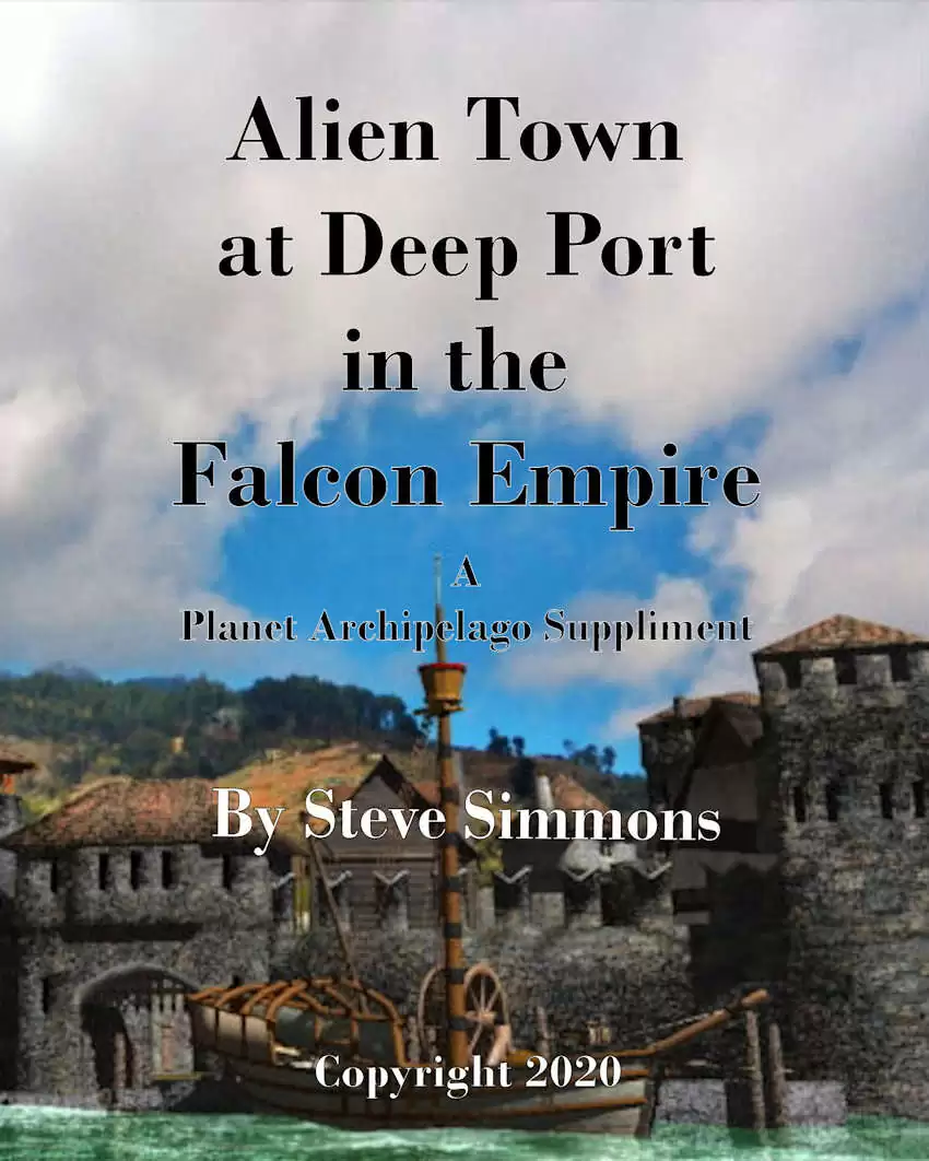 Alien Town at Deep Port in the Falcon Empire - Planet Archipelago ...