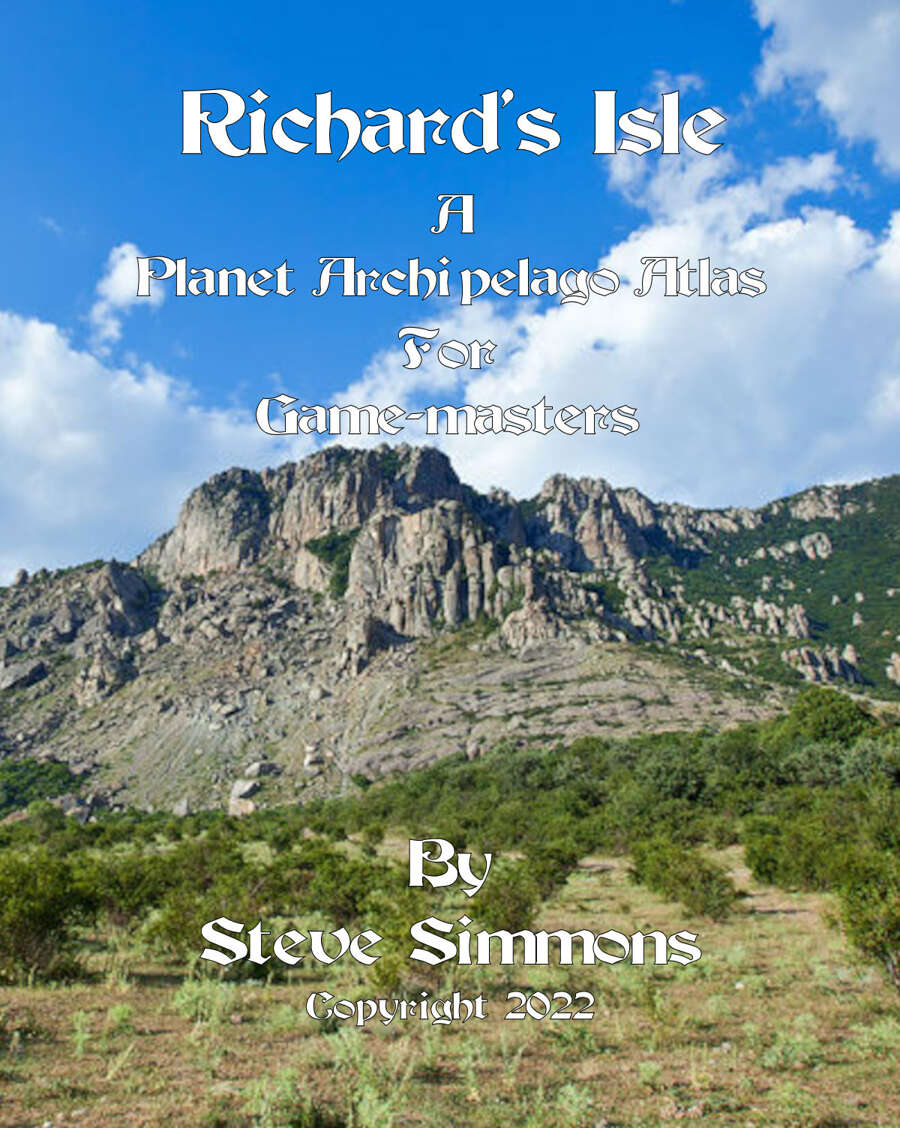 Richard's isle Atlas - Planet Archipelago | DriveThruRPG