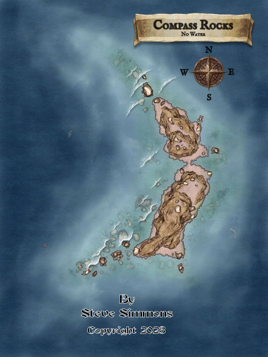 Compass Rocks - Planet Archipelago | DriveThruRPG