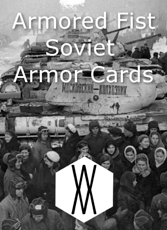 Armored Fist - Armor Cards, Soviet Union - Walter Moore Games | Armor ...