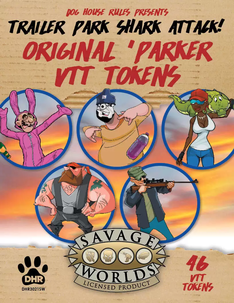 TPSA: VTT Tokens Original 24 - Dog House Rules | Trailer Park Shark ...