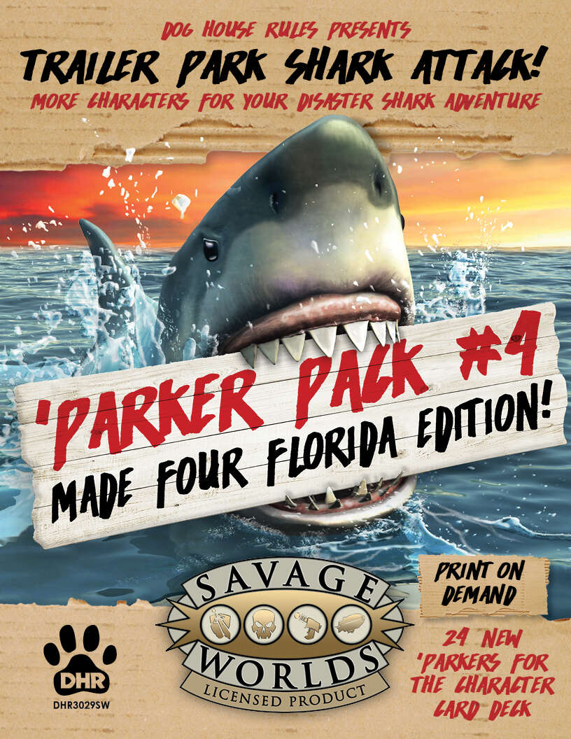 TPSA!: 'Parker Pack #4 Cards - Dog House Rules | Trailer Park Shark ...